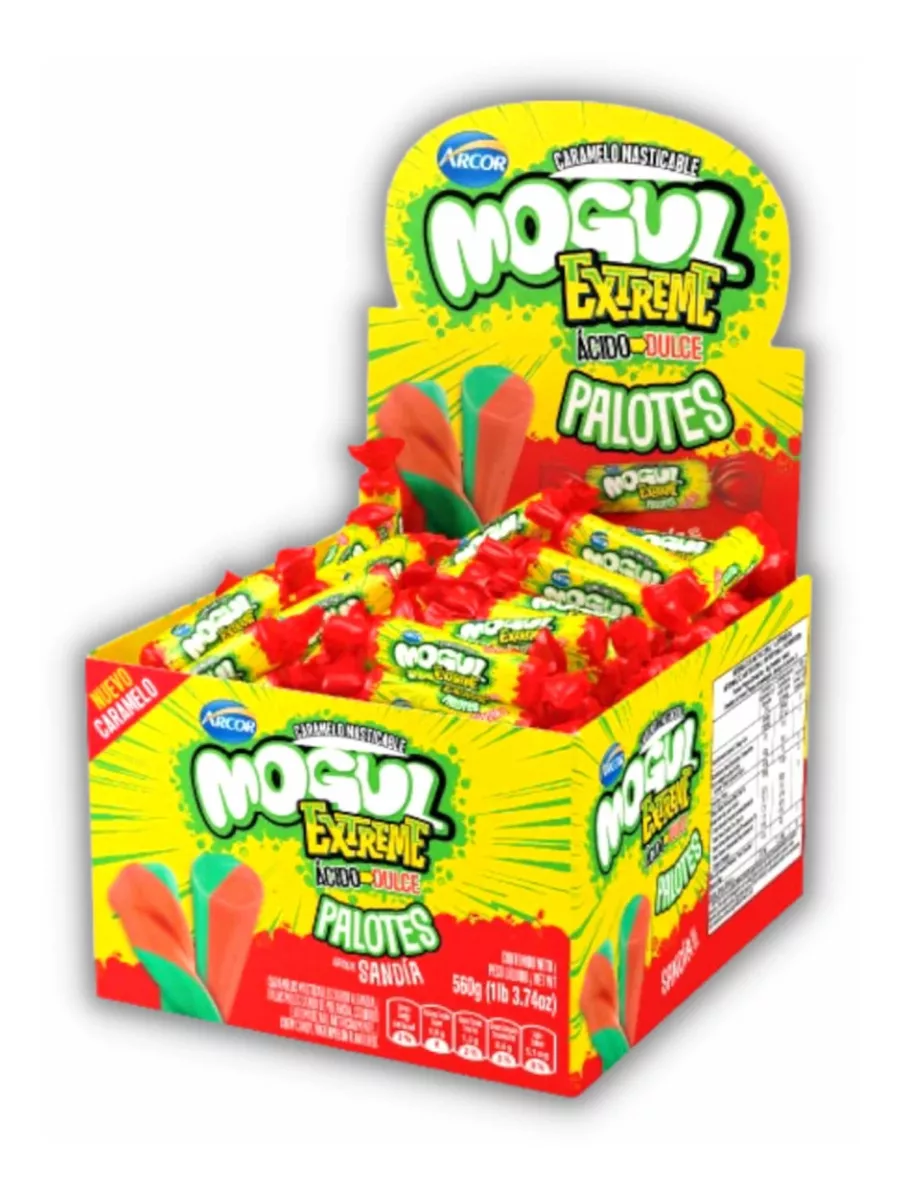 Caramelos Mogul Extreme Palotes sabor Sandia | Casa Miguel
